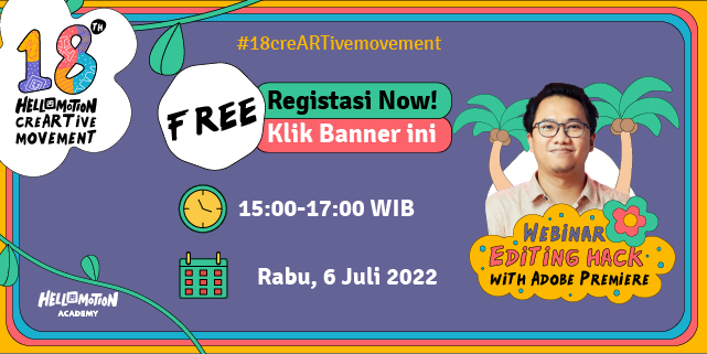 HelloMotion Academy – Kursus Desain Grafis, Animasi, Motion & Editing
